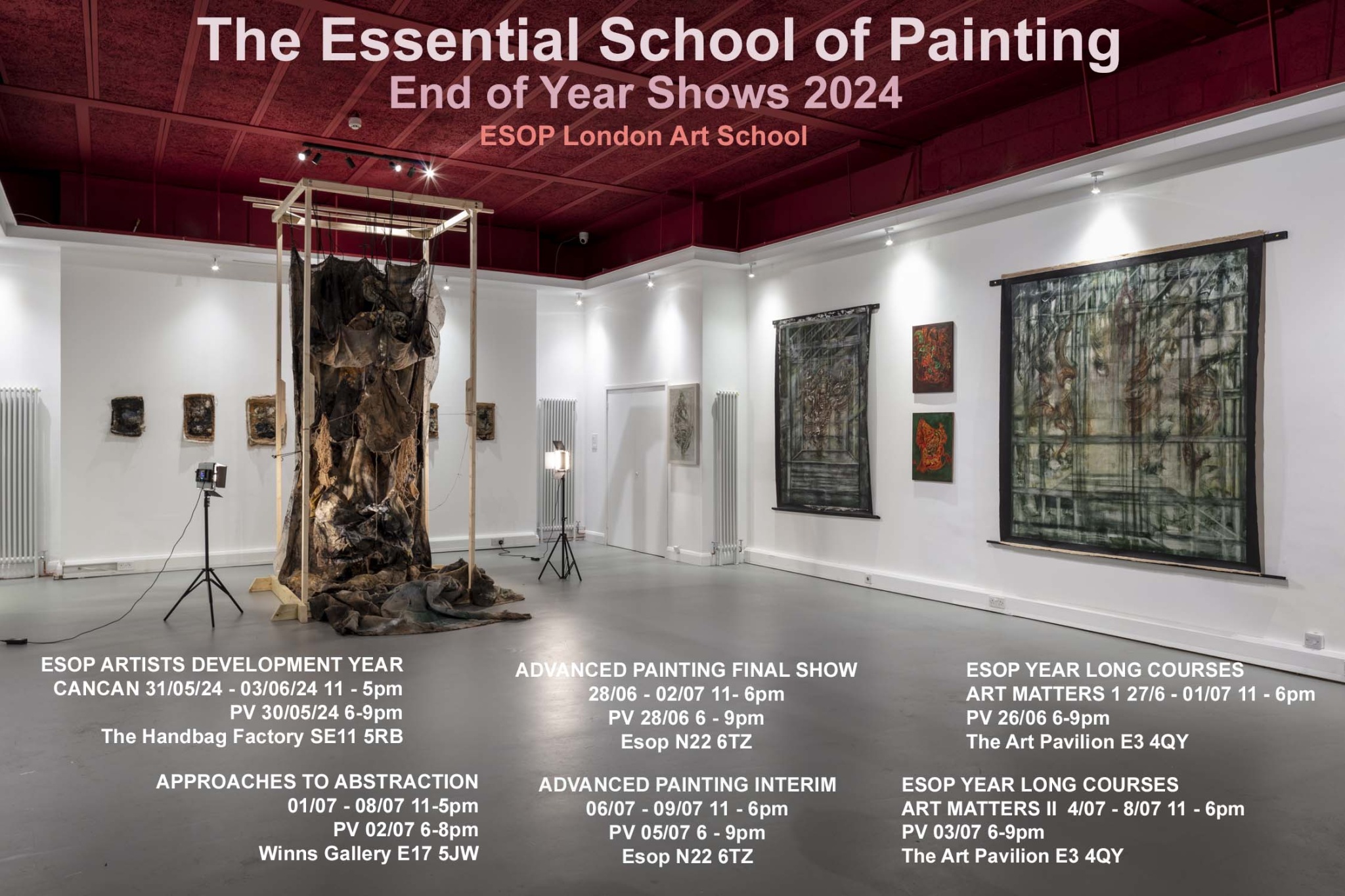 ESOP End of Year Shows 2024 – The Essential School Of Painting